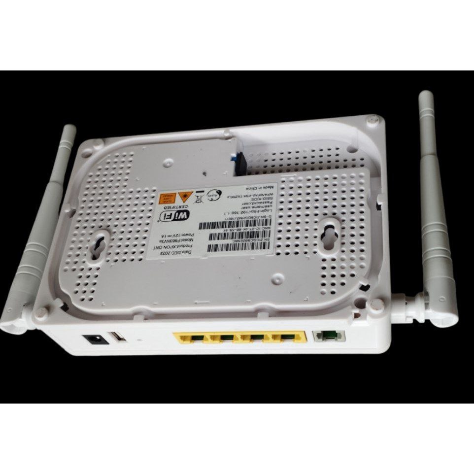 Jual ZTE F663NV3A F663 EPON GPON XPON Support OMCI GPON 4 SSID | Shopee ...