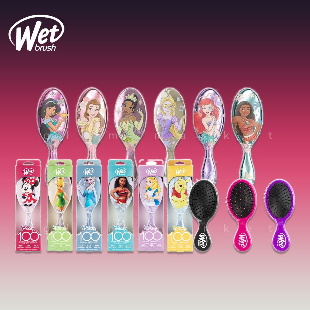 Jual GLAM - THE WET Brush Disney 100 Years - Disney Princess ...