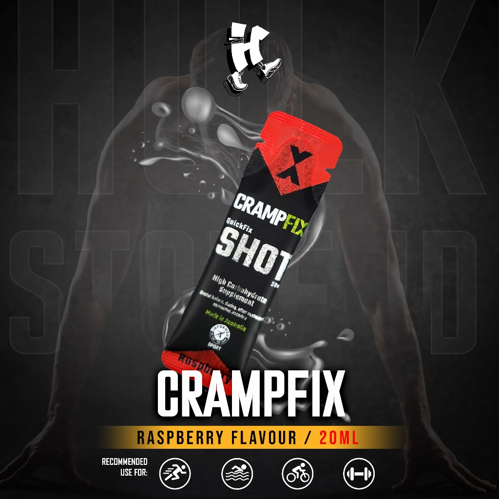 Jual CrampFix QuickFix Raspberry 20ml Shot Fix Nutrition Energy Gel ...