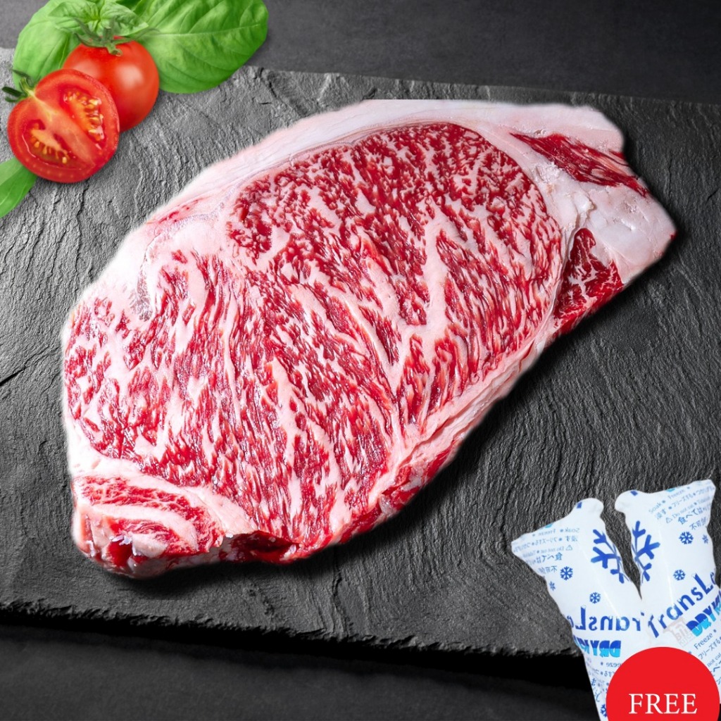 Jual Japanese Wagyu Beef Sirloin A5 / A4 Steak 1cm 200gr | Shopee Indonesia