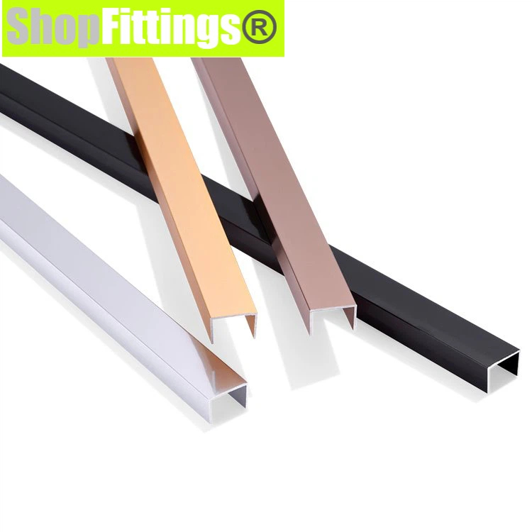 Jual List Plat Edging Aluminum Furniture Edge U Shaped Trim Varian ...