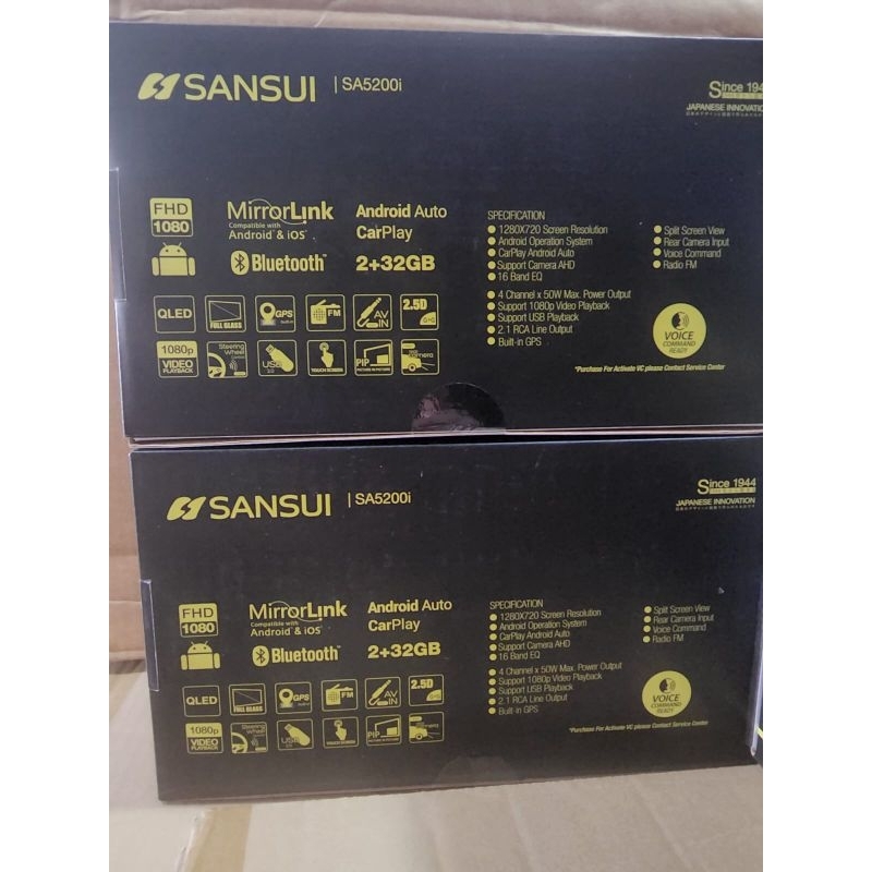 Jual Head unit android 9 inch sansui sa-5200i Qled carplay ram 2 gb/32 ...