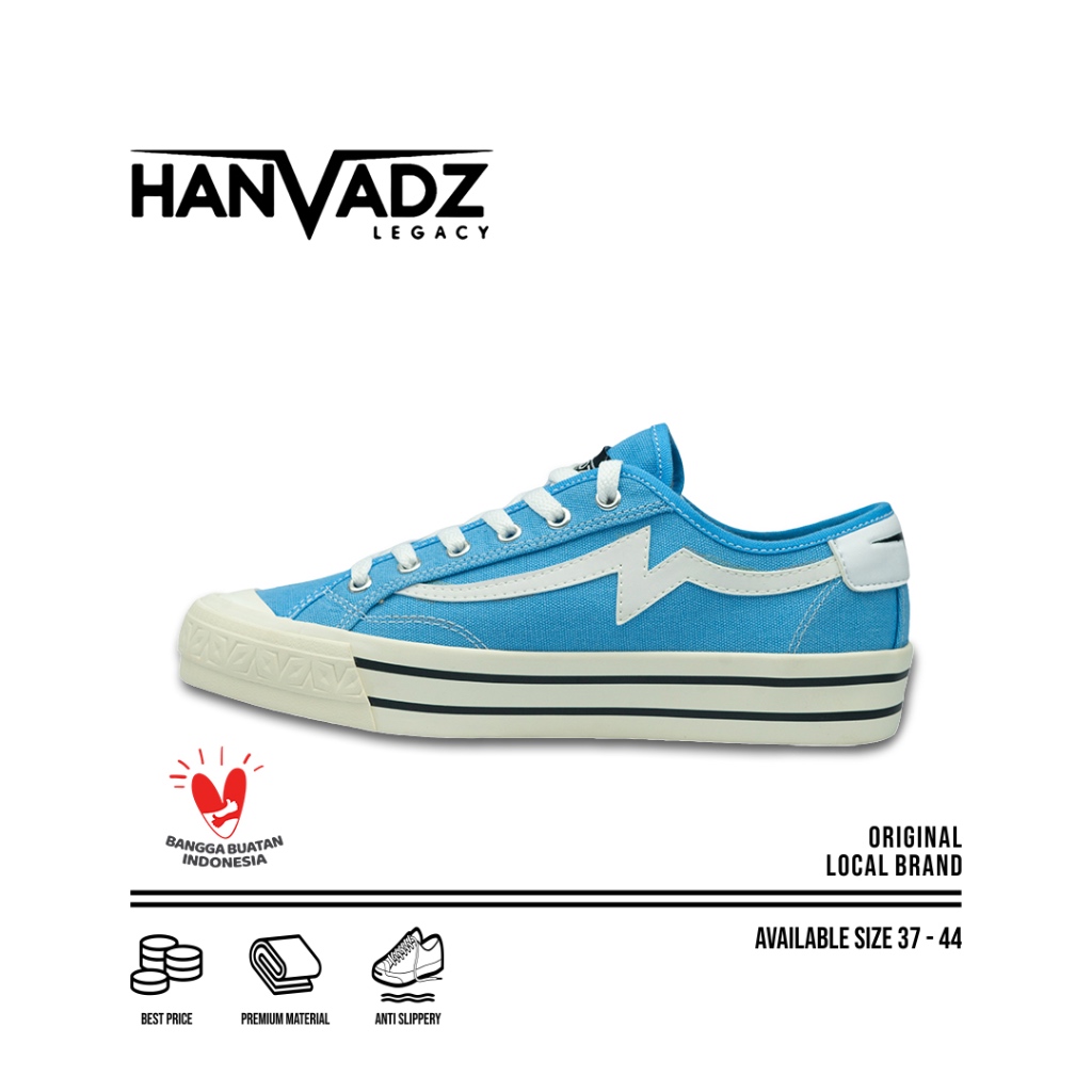Jual HANVADZ LEGACY Official - Rhinoceros Ice Blue | Sepatu Unisex ...