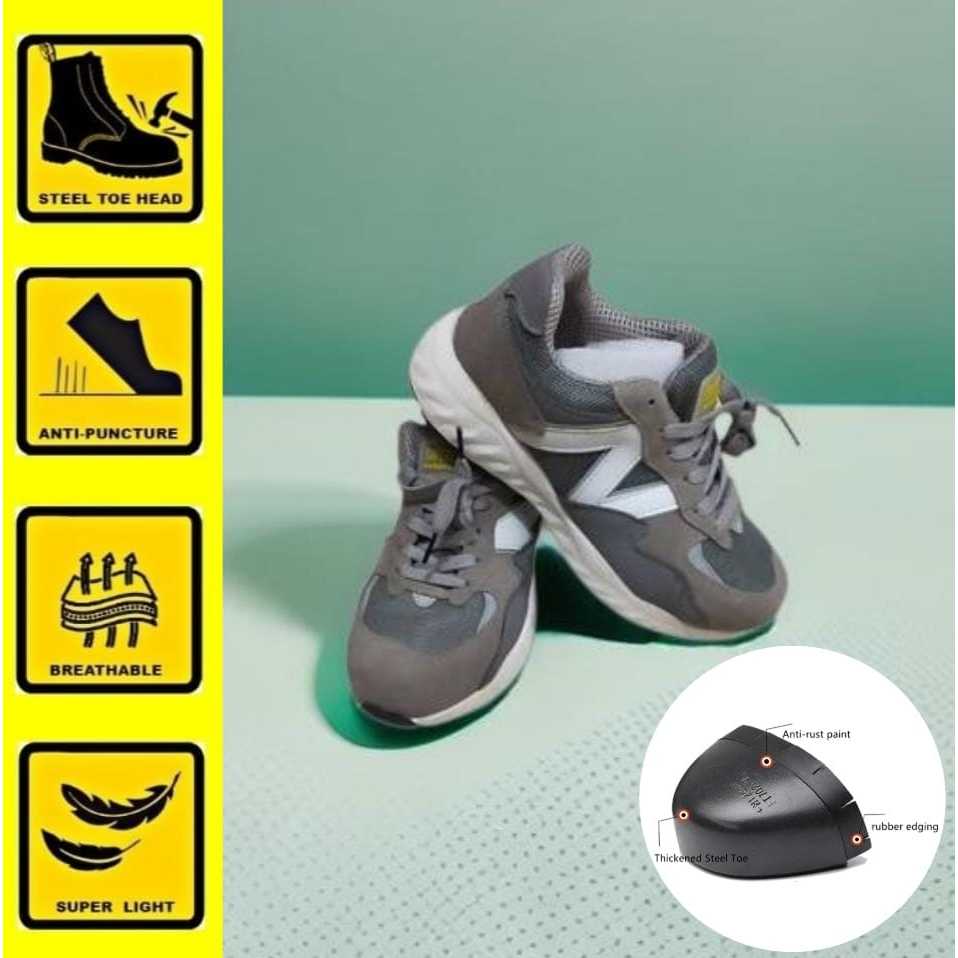 Jual Sepatu safety sporty sneakers pria Sepatu ujung composite (lebih ...