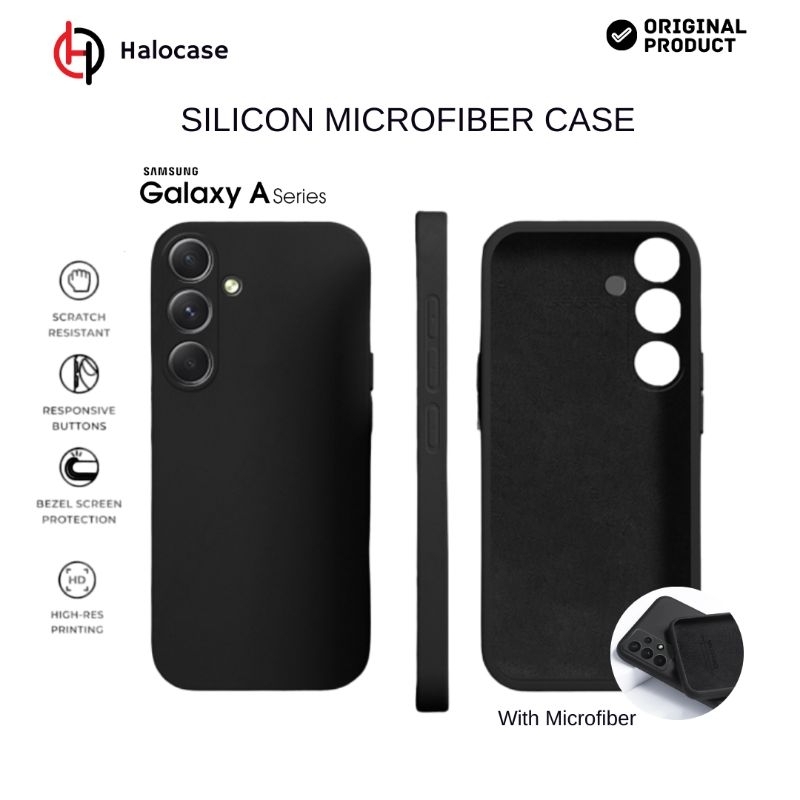 Jual Silicon Microfiber Case Samsung Galaxy A56 A36 A16 A13 A14 A15 A23 A24 A25 A33 A34 A35 A53 ...