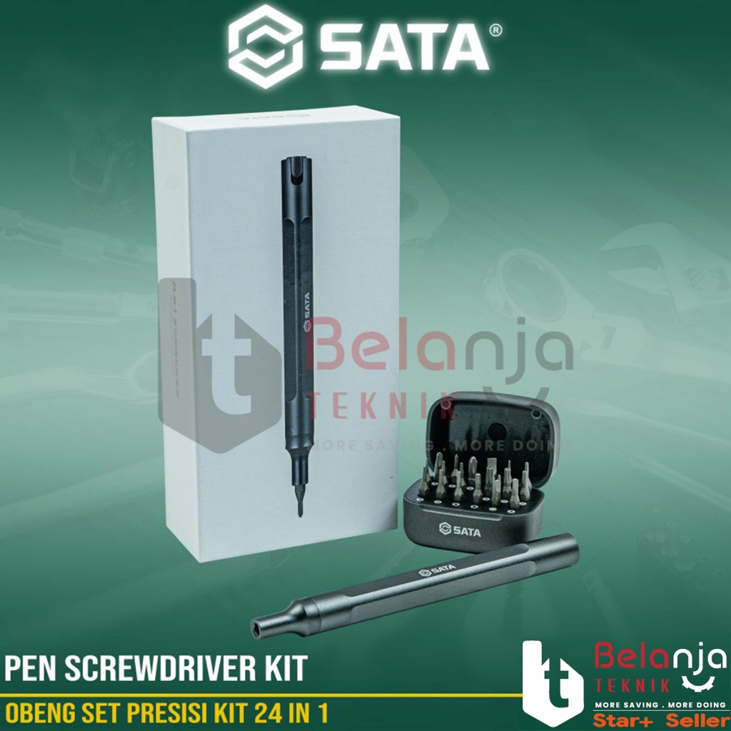 Jual Sata Obeng Set Presisi Kit 24 In 1 Magnetic Screwdriver Set 05108 ...