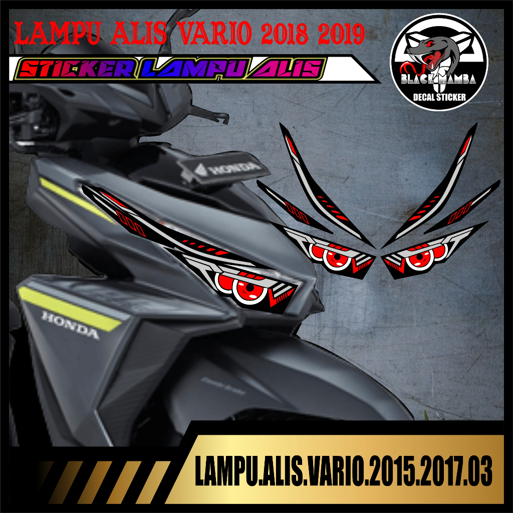 Jual Sticker LAMPU VARIO TRANSPARAN LAMPU ALIS VARIO 2015 2017 03 ...