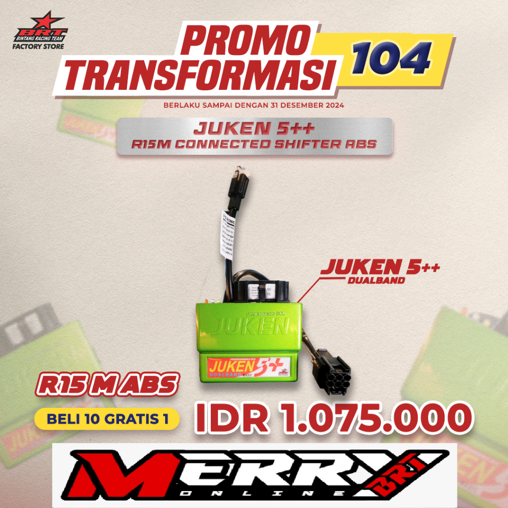 Jual Ecu Juken 5++ BRT Yamaha R15M R15 V4 Dualband Racing turbo pro ...