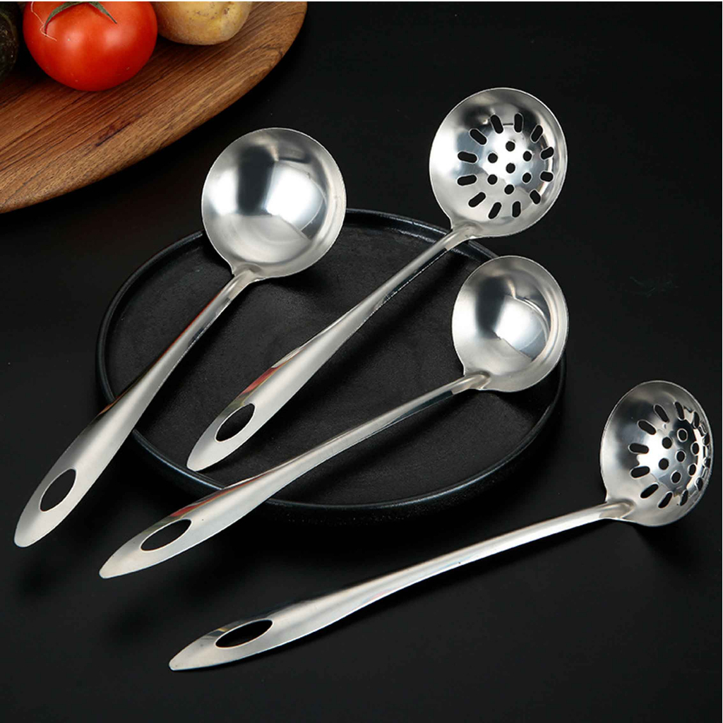 Jual SM Sendok Kuah Sayur Centong Irus Lubang Sup Soup Ladle Stainless ...
