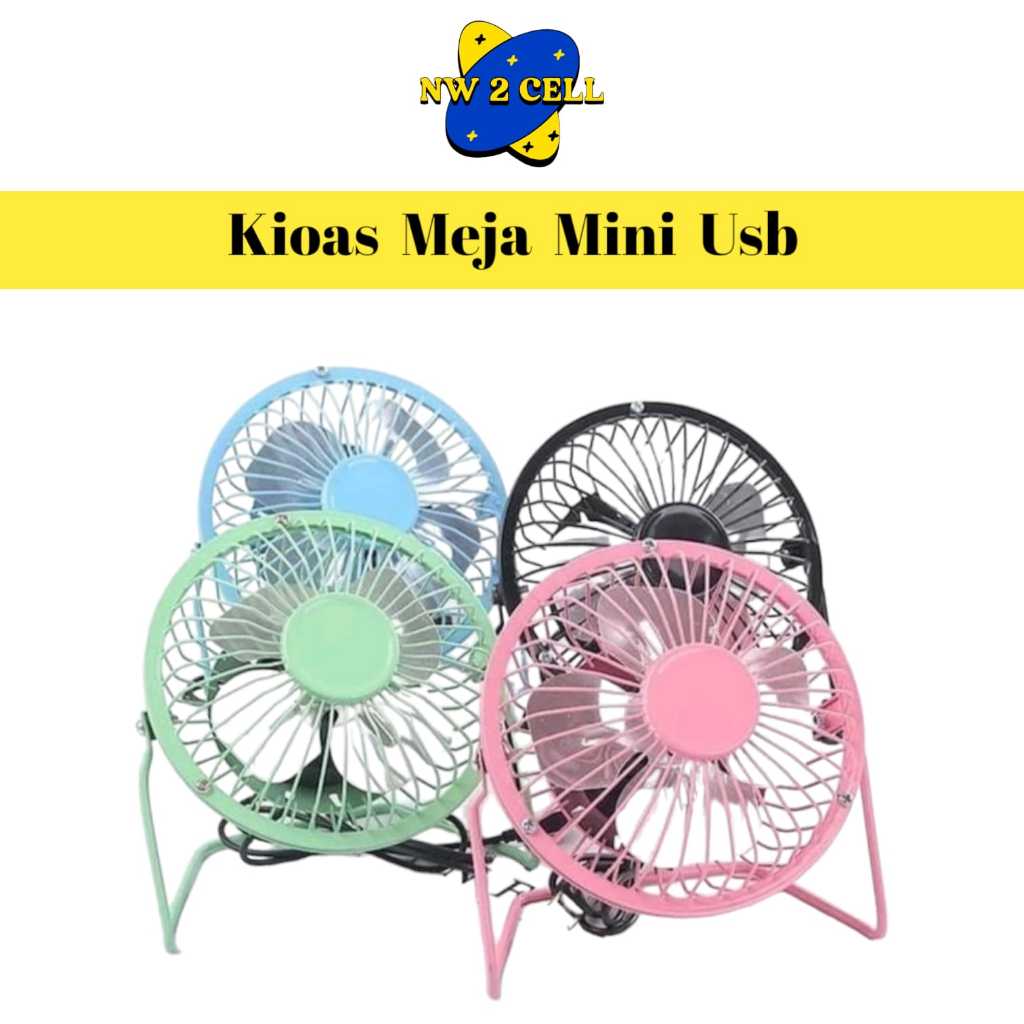 Jual Kipas Angin USB Besi Mini Cocok untuk Di warnet / kedai kopi ...