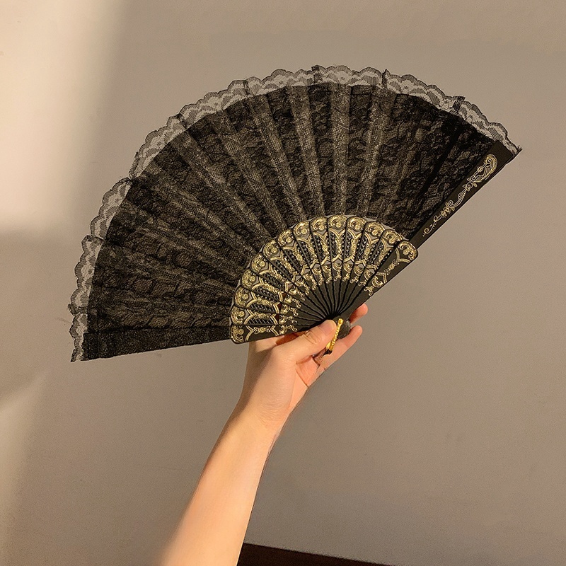 Jual Kipas Pesta Renda Kipas Tangan Renda Gaya Gothic Victorian Lace ...