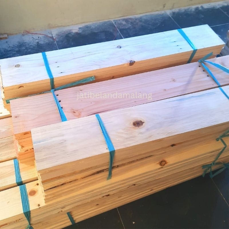 Jual Papan Jati Belanda serut halus ukuran 90x14 cm (tebal kayu baca ...