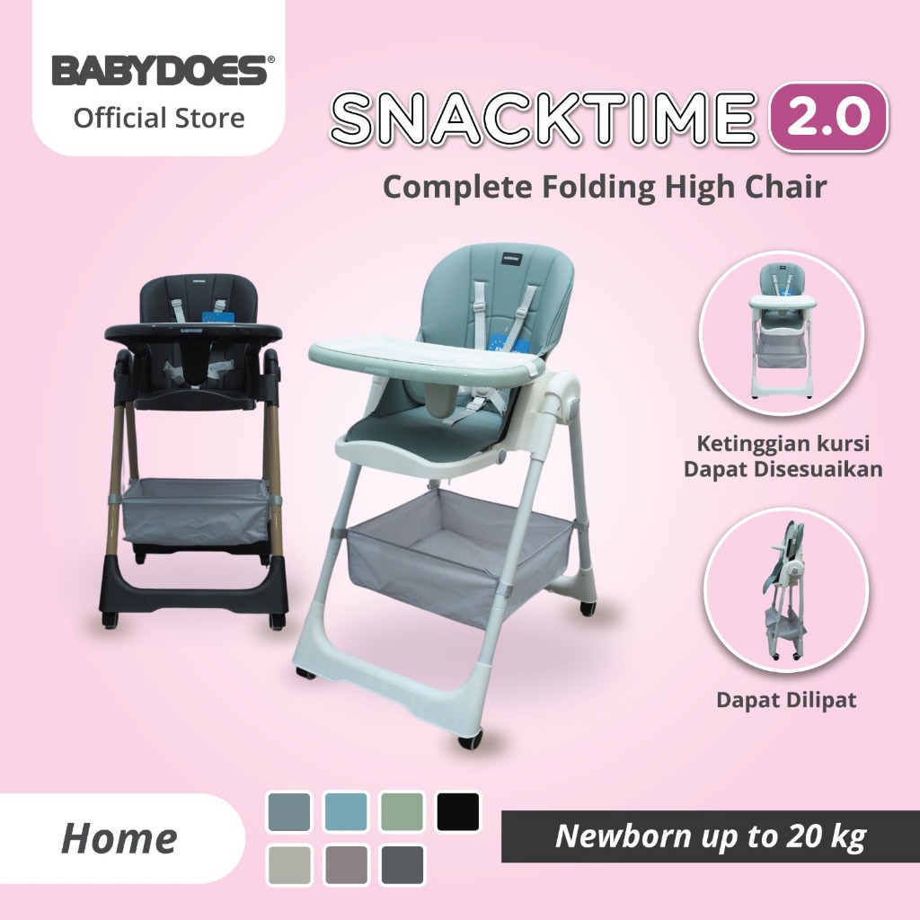 Jual BABYDOES Snacktime 2.0 High Chair | Shopee Indonesia