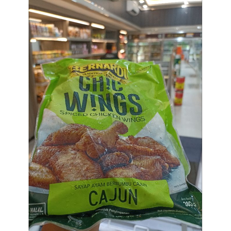 Jual BERNARDI CHICKEN WINGS CAJUN 380G (9911380304) | Shopee Indonesia