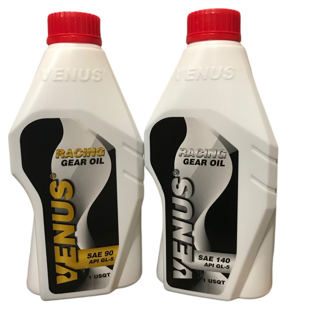 Jual Oli Gardan Venus Racing Gear SAE 90 & 140 API GL-5 (1L) | Shopee ...