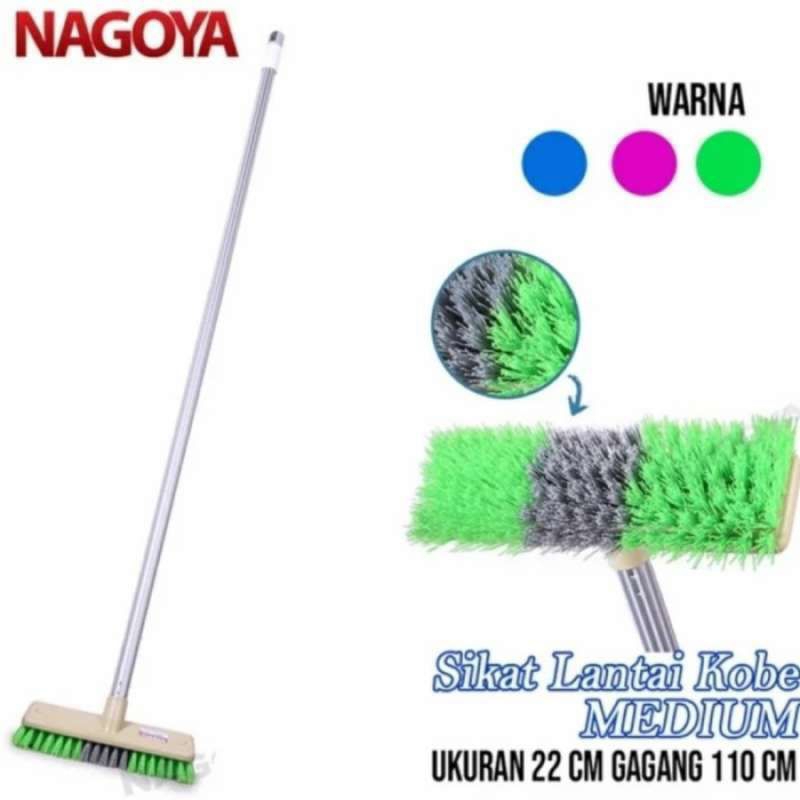 Jual Sikat Lantai Dorong Sapu Brush Sikat WC Kamar Mandi Toilet Nilon ...