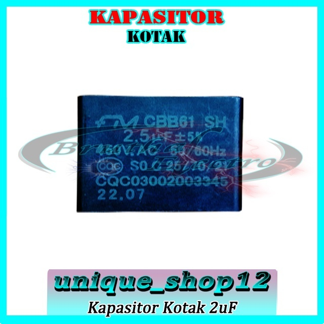 Jual Kapasitor Kipas Angin Capasitor 1,5uf, 2uf, 2,5uf | Shopee Indonesia