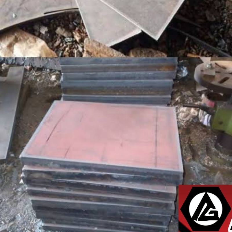 Jual Base Plate / Plat Besi 12mm 10 Atau 15x15cm Polos | Shopee Indonesia