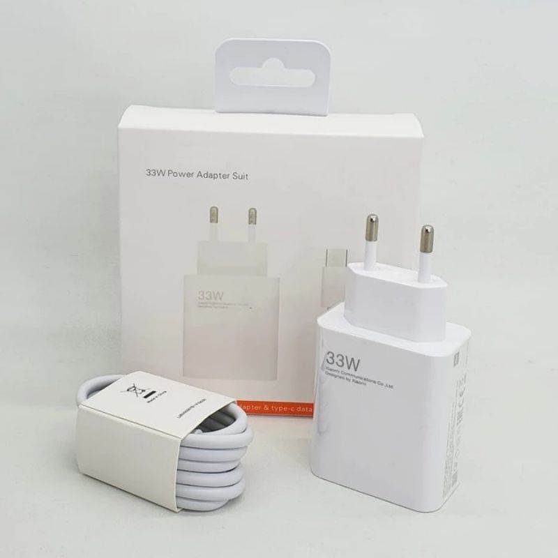 Jual Original Charger Fast Charging Type C 33W Xiaomi Redmi Note 10 Pro ...