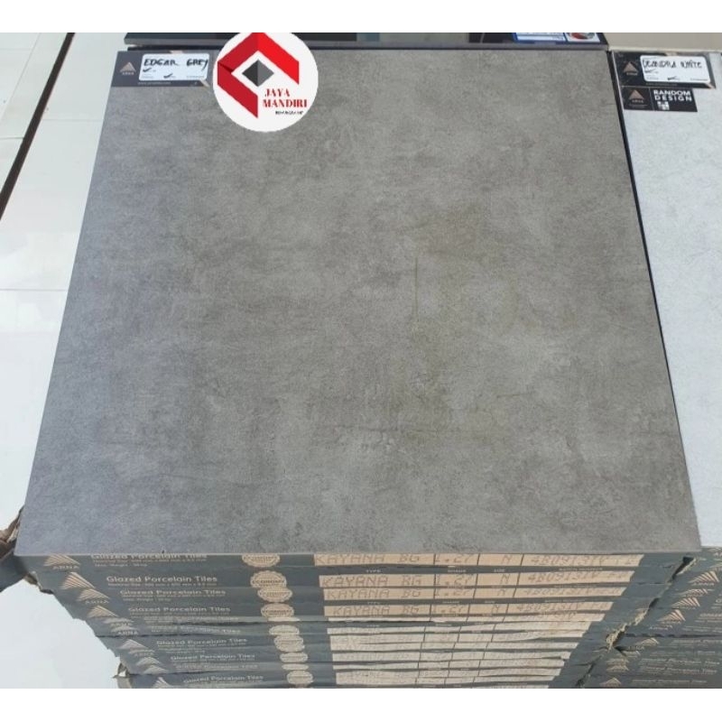 Jual Granite Lantai 60x60 Kw1 Arna Edgar Grey | Shopee Indonesia