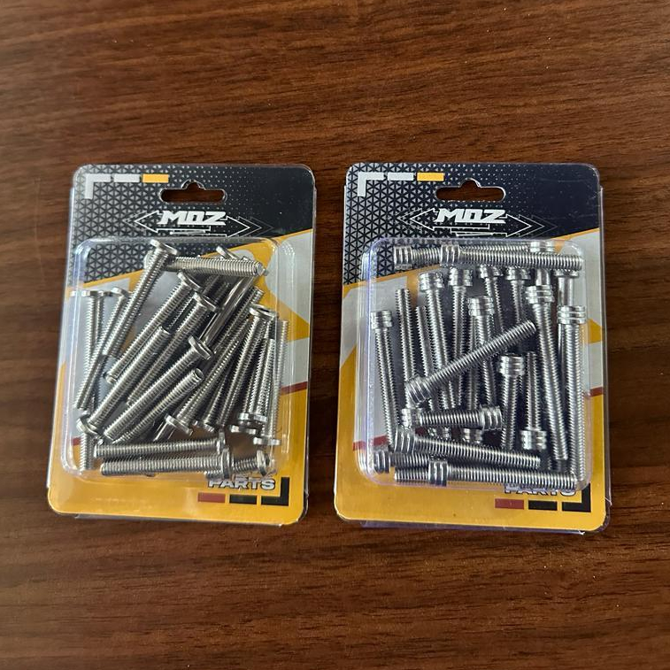 Jual PROBOLT BAUT MESIN BAK KANAN KIRI FULL STAINLESS TIGER MEGAPRO GL PRO MAX CB MERK MOS ...