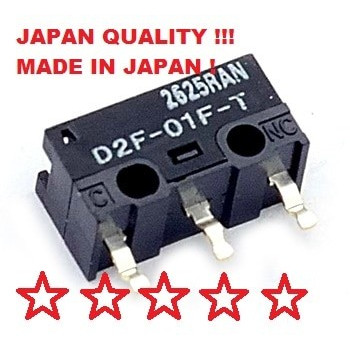 Jual Micro Switch Omron D2F-01F-T asli Made in JAPAN | Shopee Indonesia