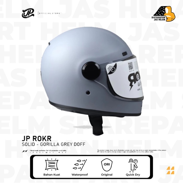 Jual Helm JPX Rokr Solid Original | Shopee Indonesia
