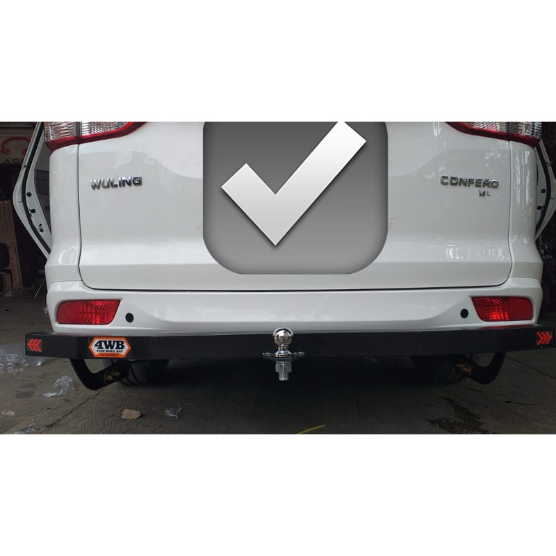 Jual Pengaman Bumper Belakang 4WB for Wuling Confero | Shopee Indonesia