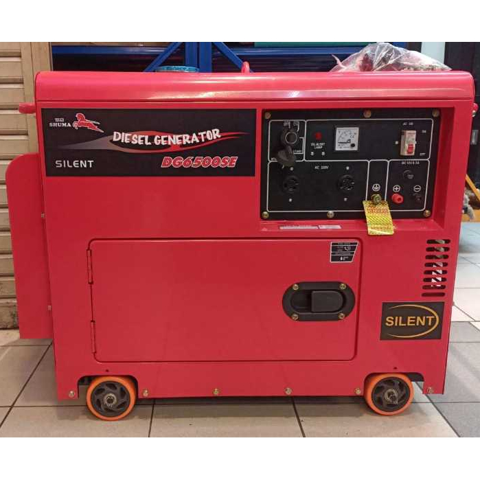 Jual GENSET MESIN 5KW-220V-50HZ DG6500SE / Diesel Silent Generator Set ...