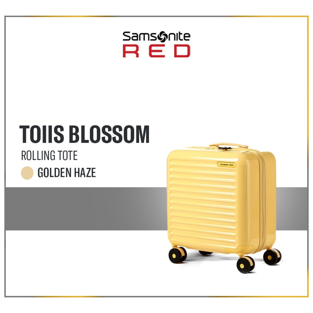 Jual Samsonite Red Label Koper Toiis Blossom Rolling Tote - Golden Haze ...