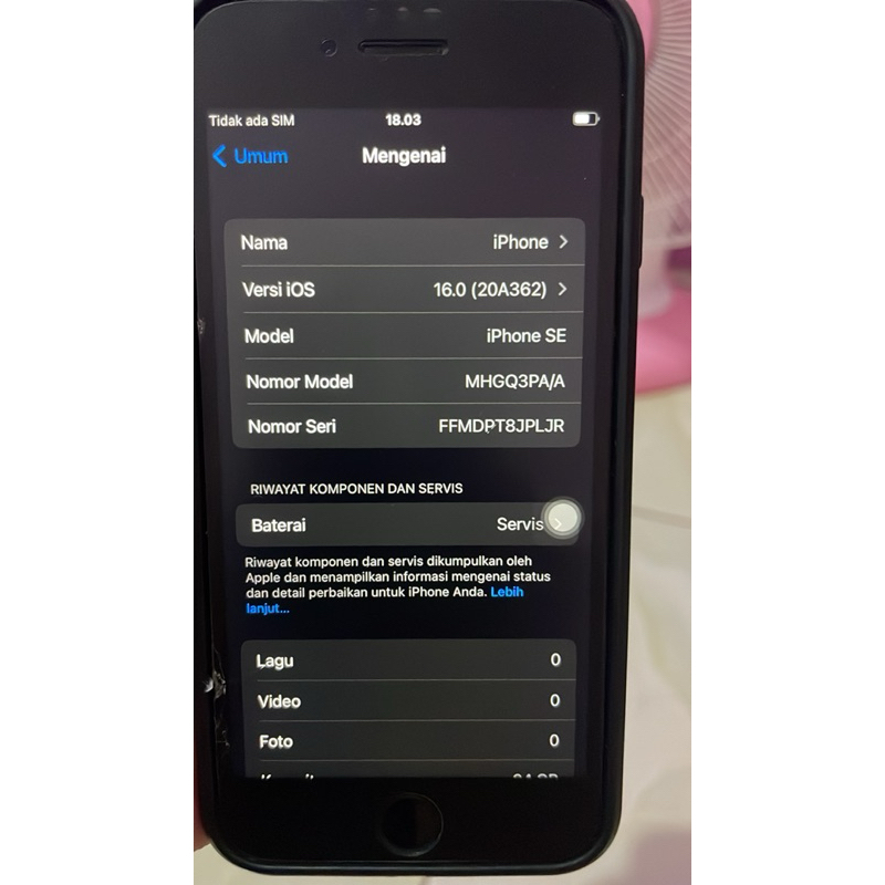 Jual IP SE 2Gen 2020 SECONDHAND IBOX | Shopee Indonesia