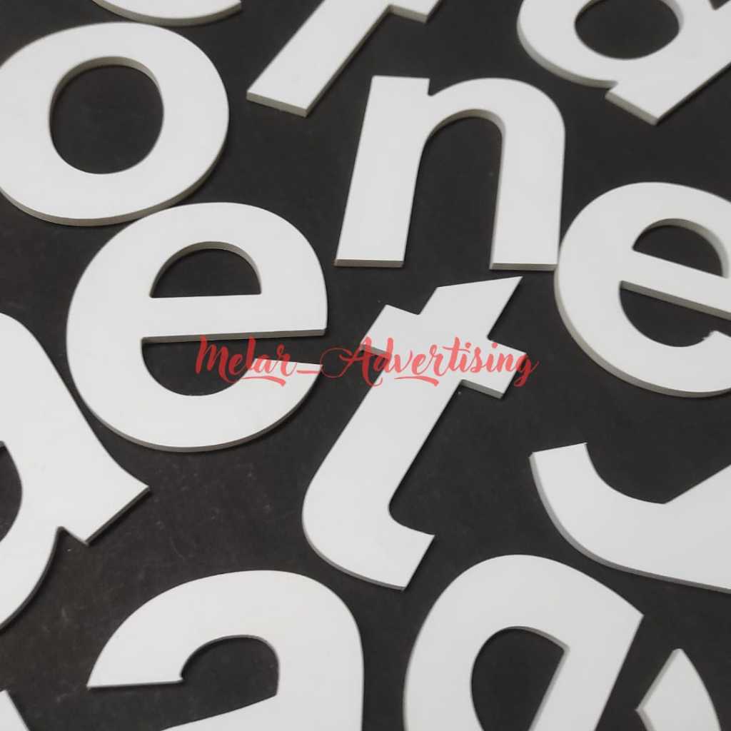 Jual Huruf Timbul PVC TINGGI 50CM-100CM TEBAL 5MM | Shopee Indonesia