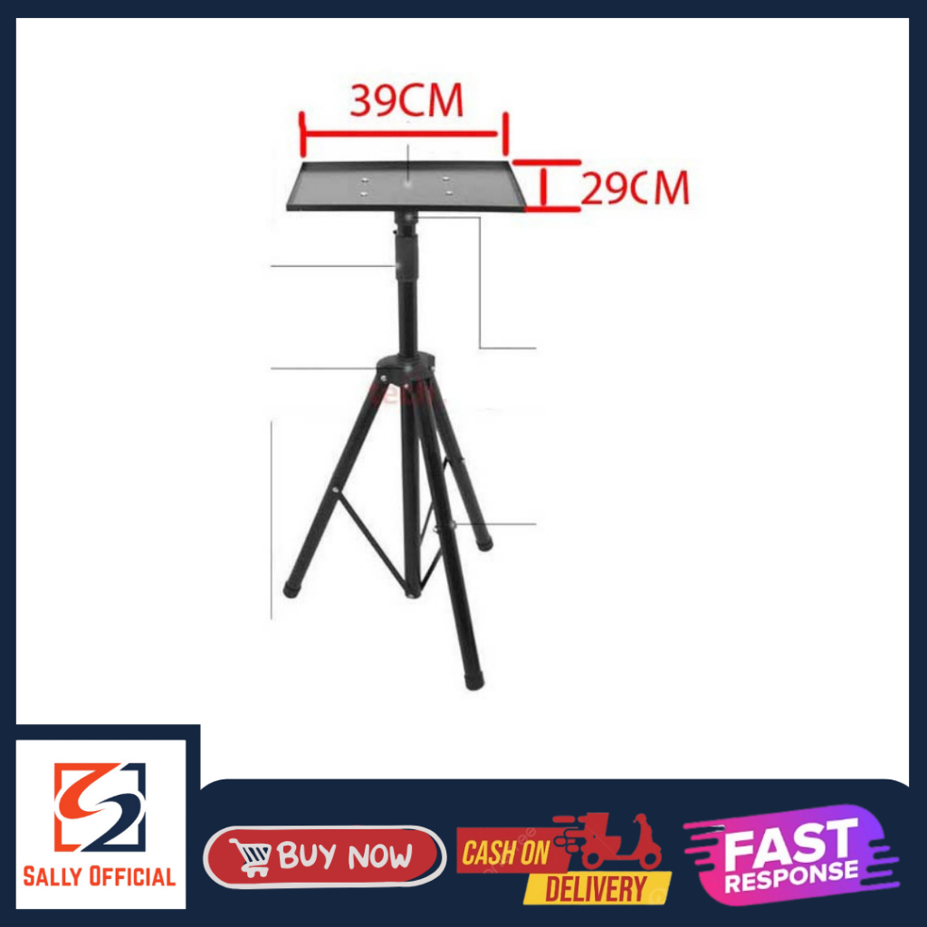 Jual Mini Standing Tripod Projector Meja Proyektor, Stand Tripod ...