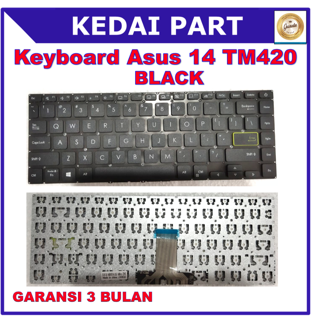 Jual Keyboard Asus Vivobook Flip 14 TM420 TP420IA | Shopee Indonesia