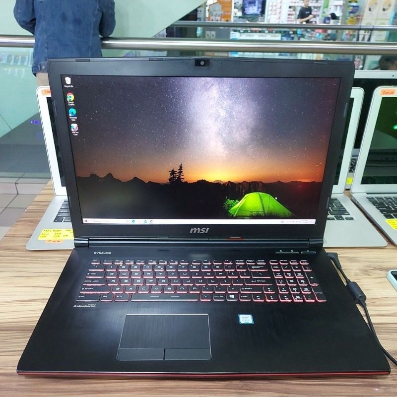 Jual Laptop msi core i7 g7 ram 16gb ssd 512gb hdd 1tb GE72VR 7RF 167 ...