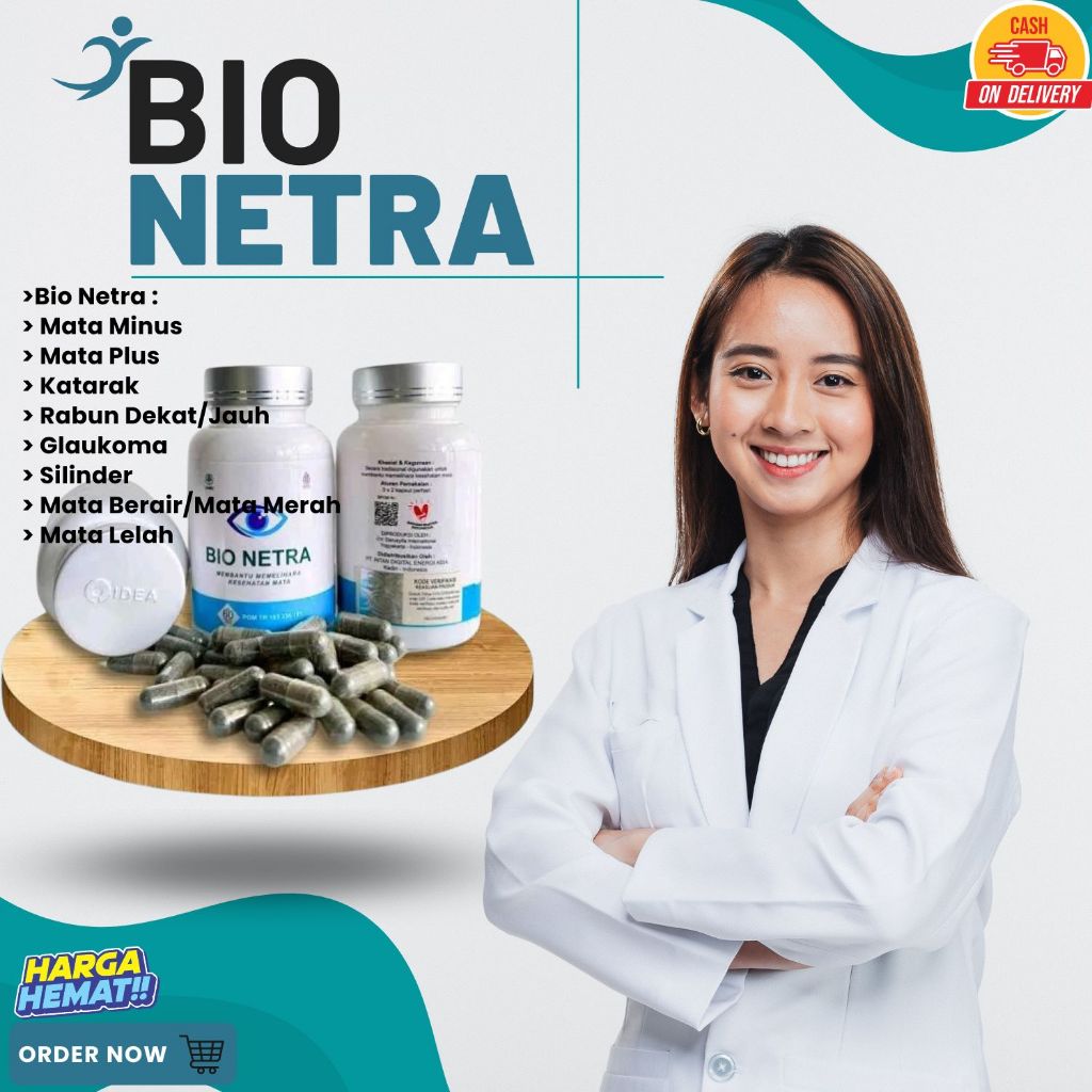 Jual KAPSUL BIO NETRA ASLI OFFICIAL ORIGINAL OBAT MATA HERBAL 100% AMAN ...