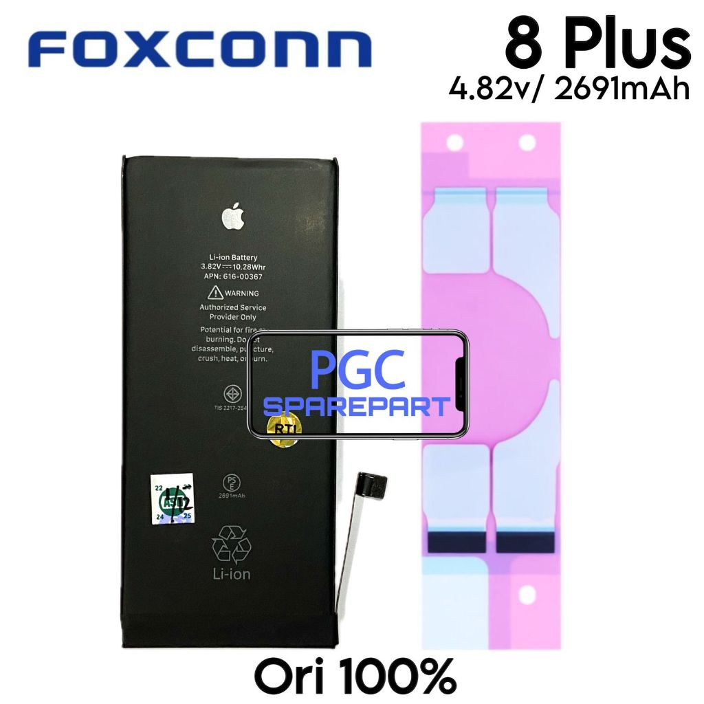 Jual Baterai Original Foxconn - 8 Plus / 8+ / 8P / A1864 / A1897 / A1898 / A1899 - Batu Batre ...