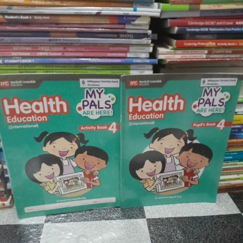 Jual Buku My pals are here Health Education pupil's book Activity book 4 | Shopee Indonesia
