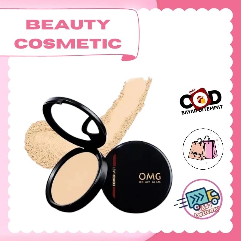 Jual OMG Oh My Glam Coverlast Two Way Cake | Shopee Indonesia