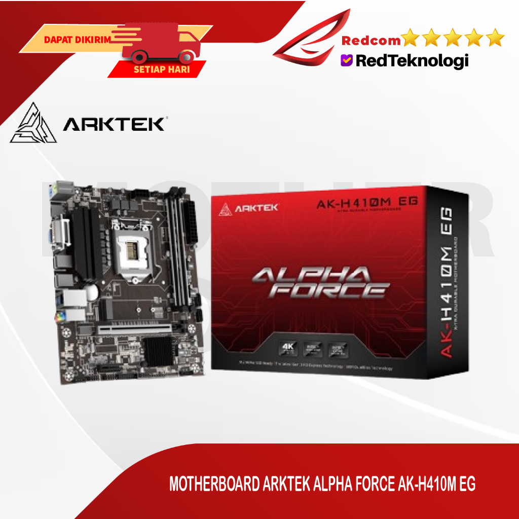 Jual MOTHERBOARD ARKTEK ALPHA FORCE AK-H410M EG | Shopee Indonesia