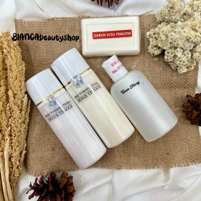 Jual PAKET HB EXTRA WHITENING / SABUN / TONER STRONG | Shopee Indonesia