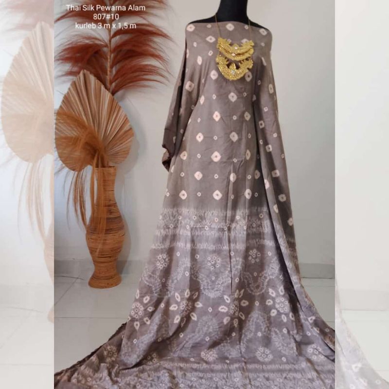 Jual KAIN JUMPUTAN PALEMBANG ALAM BAHAN DASAR THAI SILK BATIK JEMPUTAN ...