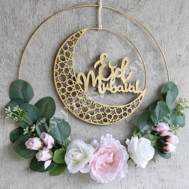 Jual RING bunga idul fitri eid mubarak ramadan kareem | Shopee Indonesia