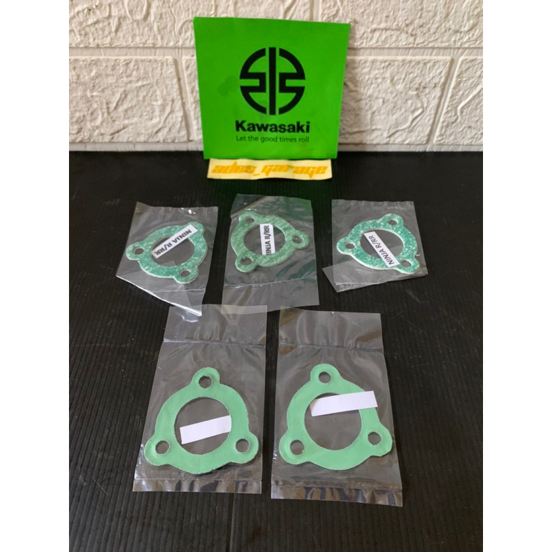 Jual promo termurah paking silenser tebal & presisi for knalpot racing 2tak ninja ss rr r rx ...