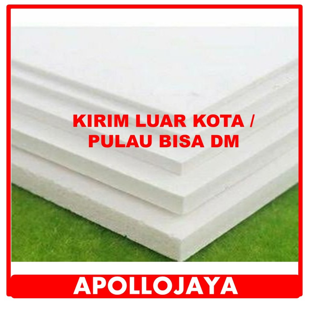 Jual Styrofoam sterofoam Gabus 1 Meter x 2 Meter | Shopee Indonesia