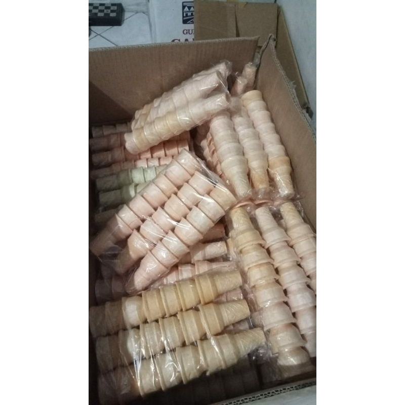 Jual CONE ES KRIM MCD isi 200 pcs Ukuran 4,5 Cm | Shopee Indonesia