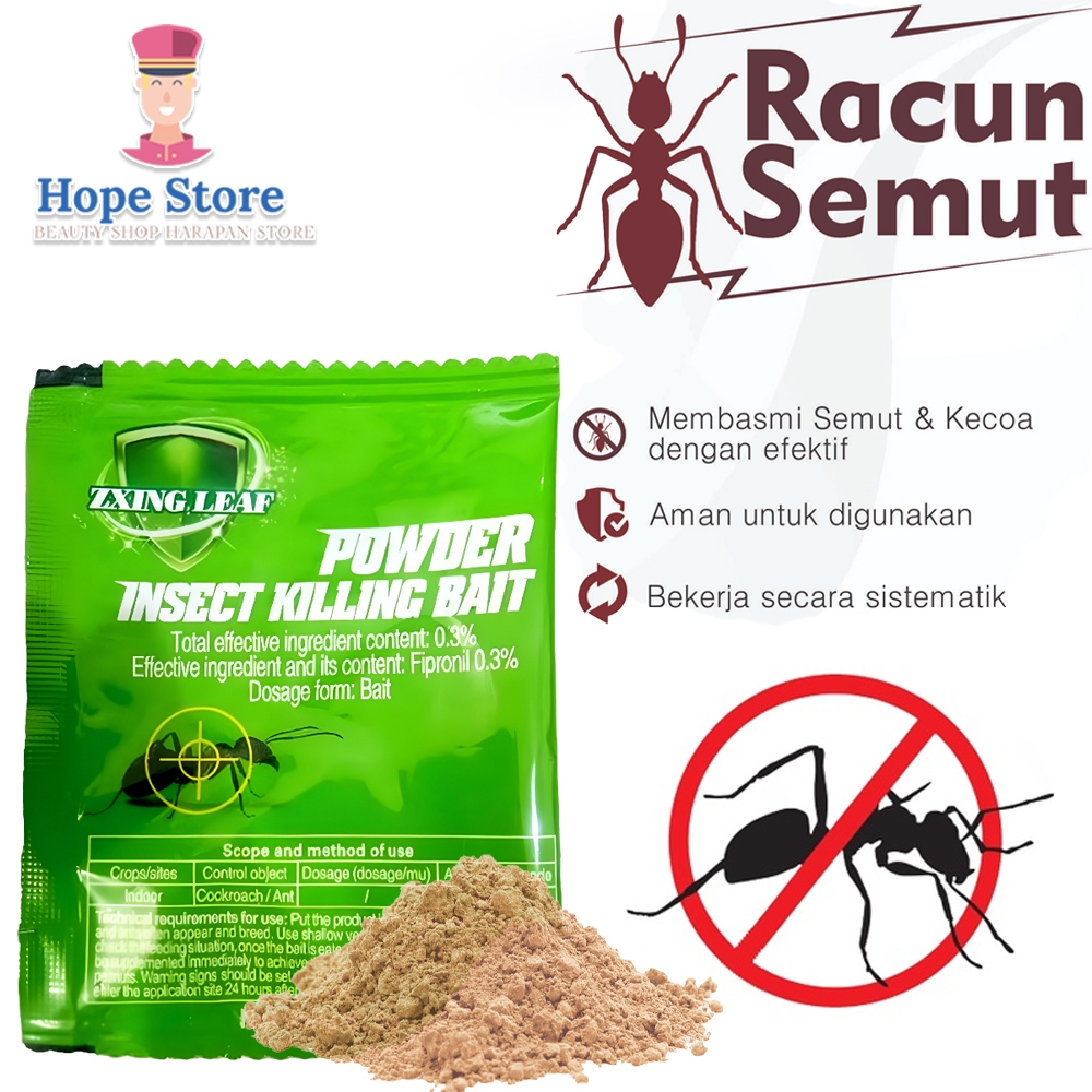 Jual Racun Semut Bubuk Insect Killing Bait Obat Pembasmi Sarang Koloni Semut | Shopee Indonesia
