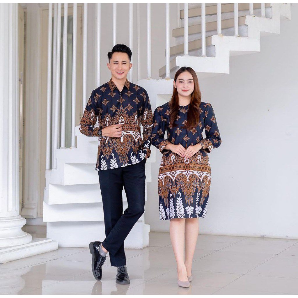 Jual Benang Raja Batik Couple Pria Wanita Kombinasi Tulis Primis Lapis ...