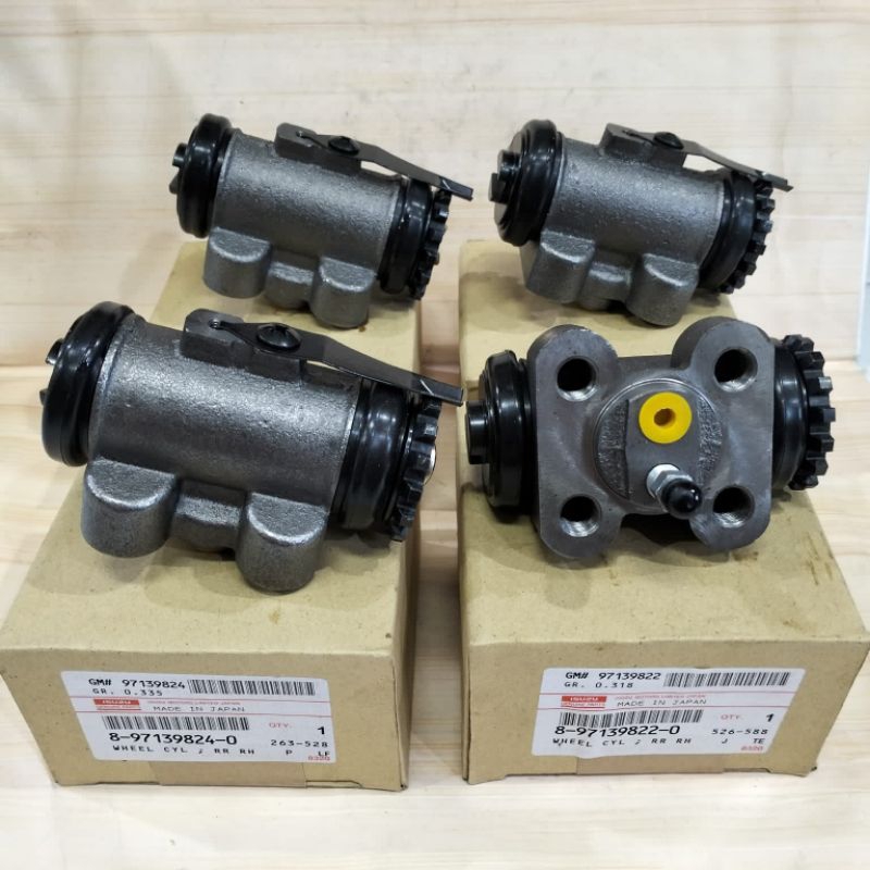 Jual Wheel Cylinder Cyl Set Master Rem Belakang Kiri Kanan Set ISUZU ...