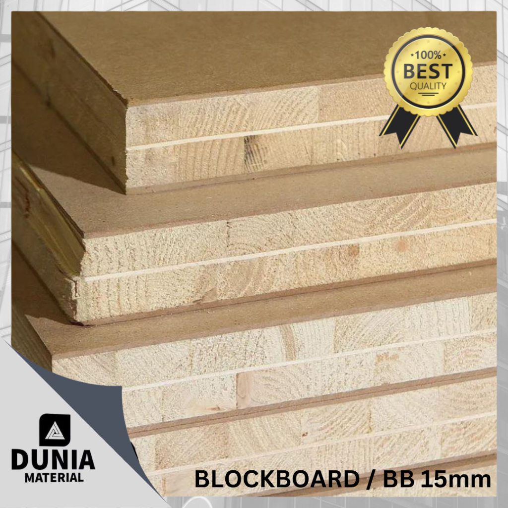 Jual Blockboard / Block Board / BB 15mm | Shopee Indonesia